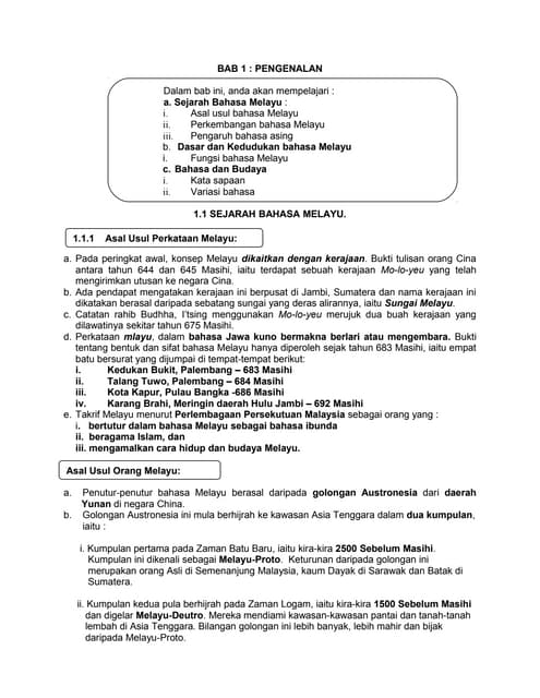 BAHASA MELAYU PRAMERDEKA | PPTX