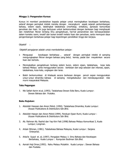 BAHASA MELAYU PRAMERDEKA | PPTX