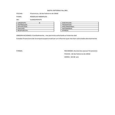 Word 31 Nota interna | DOCX