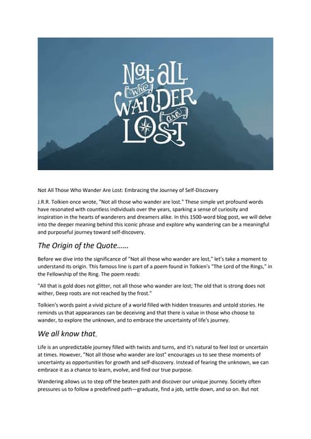 ANALYTICAL STUDY OF A. R. BARTON'S 'GOING PLACES' | PDF