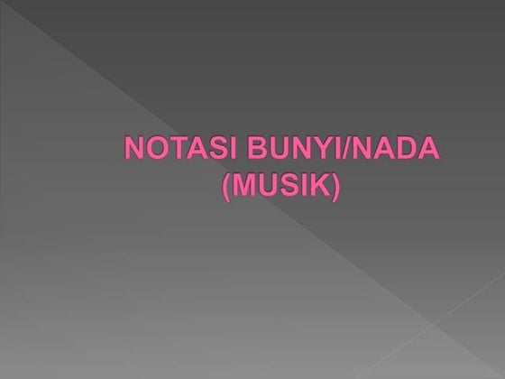 Unit 1 asas teori muzik | PDF