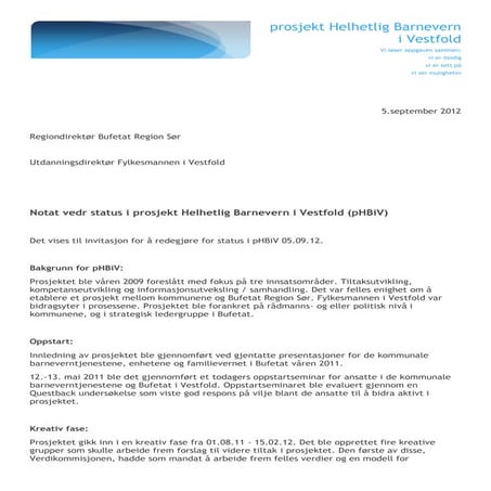 Notat regdir utdir 050912 | PDF