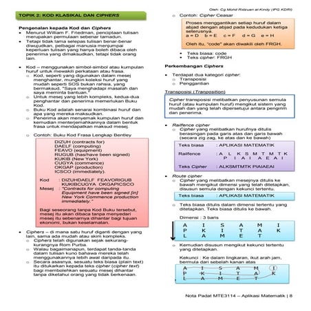 Ask tingkatan3 kriptografi-sifer | PPT