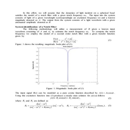 Notch filter | PDF