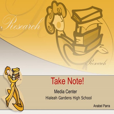 Note taking skills | PPT