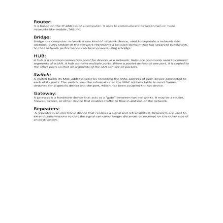 Networking Devices | PPTX