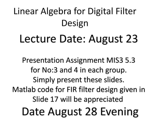 Computing DFT using Matrix method | PDF