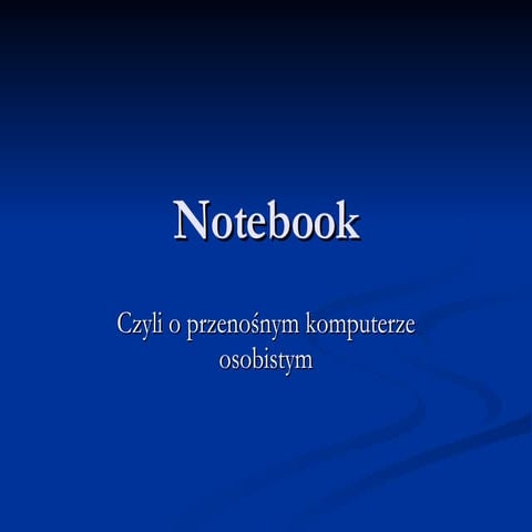 Notebook | PPT
