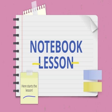 Notebook Lesson XL Pink Variant by Slidesgo.pptx