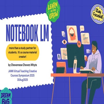 Notebook LM - more than a study partner for students. It's a course ...