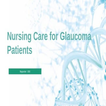 Comprehensive Nursing Care for Glaucoma Patients: Managing Eye Health ...