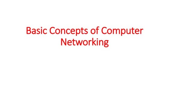 The OSI model | PPTX | Computer Networking | Computing