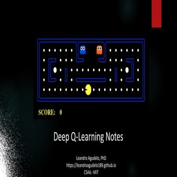 Notes deep-q-learning | PDF | Artificial Intelligence | Technology ...