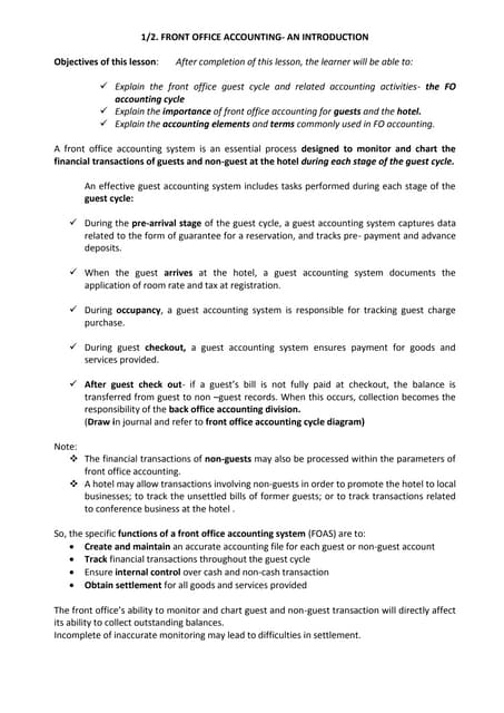 Check out procedure | PPT