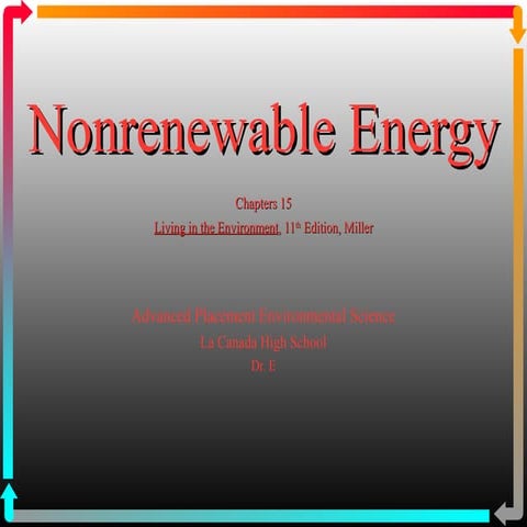Notes nonrenewable energy | PPT