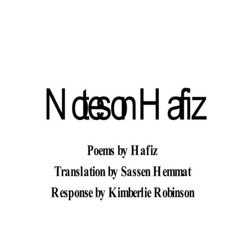 Notes On Hafiz | PPT | Islam | Religion & Spirituality