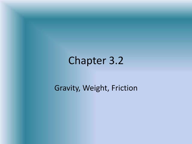 How do objects move | PPTX