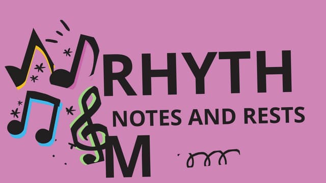 Q1 L1-notes and rest | PPTX