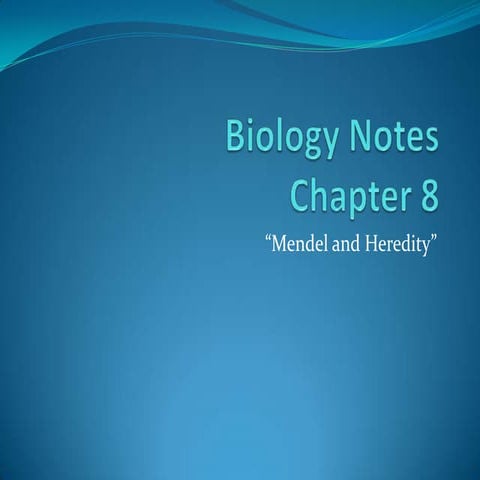 Notes chapter 8 | PPT