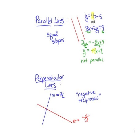 Geometry Notes 2-5 | PDF