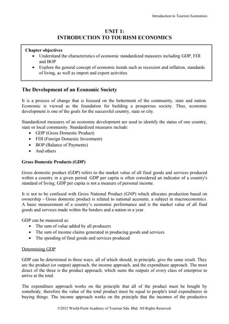 Introduction to GDP | PPTX