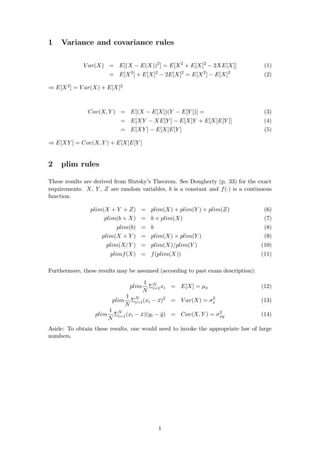 Mathematics for machine learning calculus formulasheet | PDF
