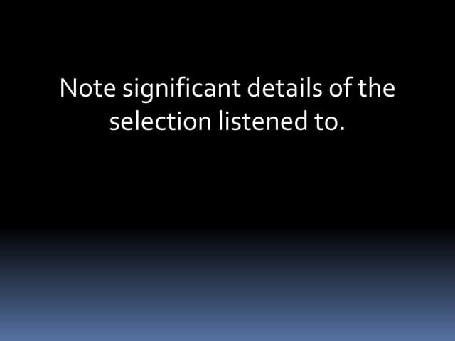 Developmental Reading 2- Noting Details | PPTX