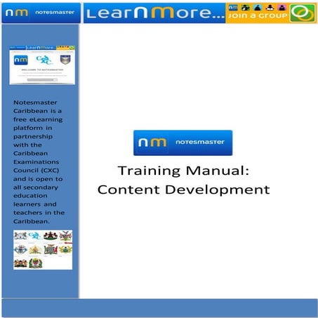 Notesmaster Training Manual | DOCX