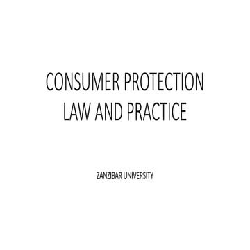 NOTES OF CONSUMER PROTECTION AND PRACTICES .pptx