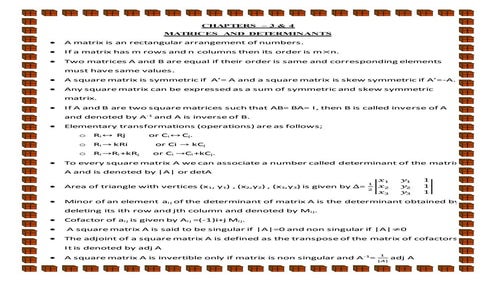 JEE Main 2014 Syllabus for Maths