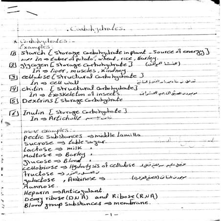 Notes on biochemistry | PDF