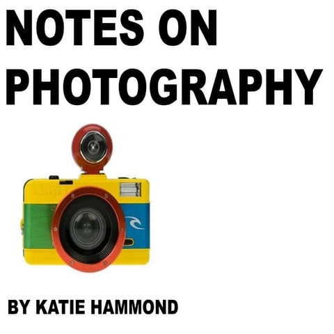 Notes on photography | PPTX