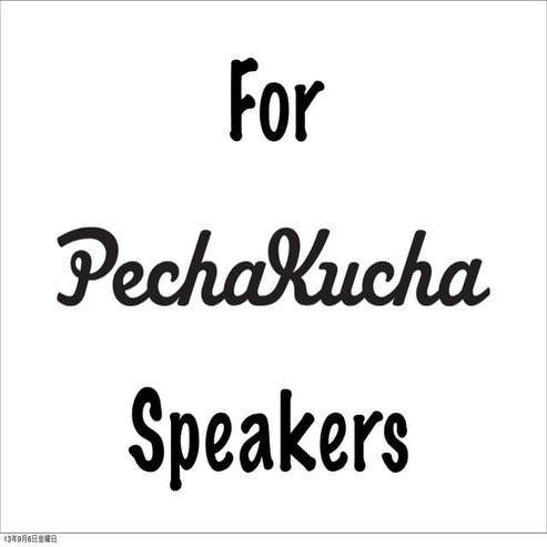 Research presentation (pecha kucha) | PPT