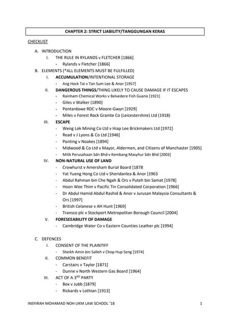 Torts _strict_liability_ | DOC | Law