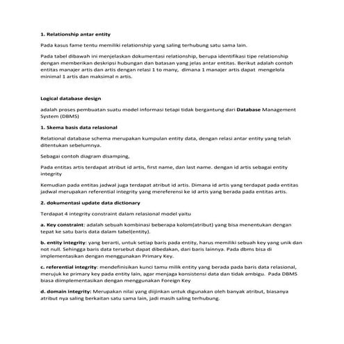 Chapter 4 model data relational | PPT