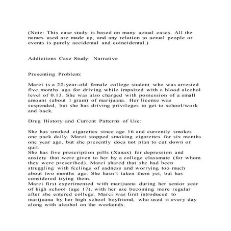 (Note This case study is based on many actual cases. All the name | PDF