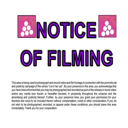 Notice of-filming (1) | PPT