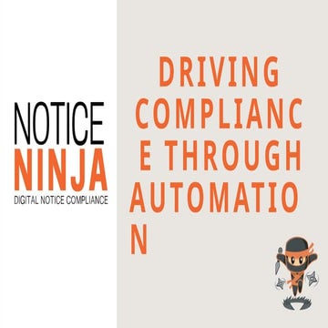 Notice Ninja Tax Notice Software Overview | PPTX