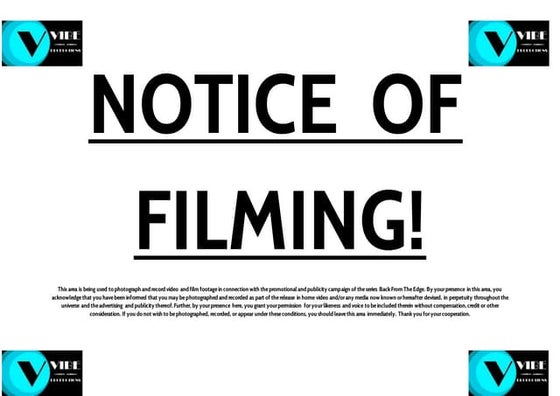 Notice of Filming | PPT