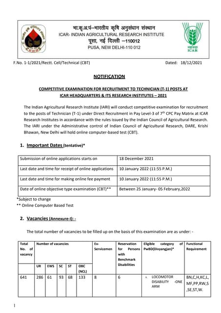 KPCL Recruitment-English Notification | PDF