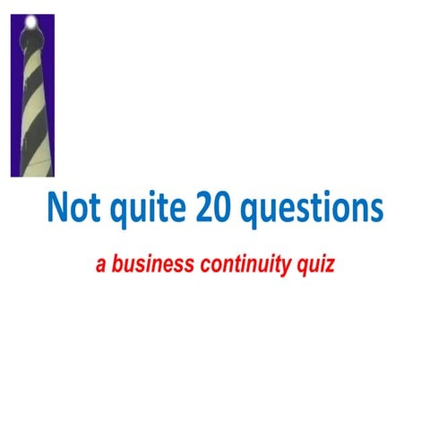 Not Quite 20 Questions | PPS