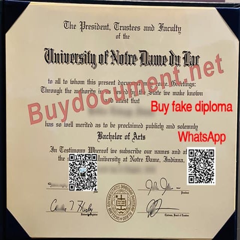 Notre Dame diploma | PPT