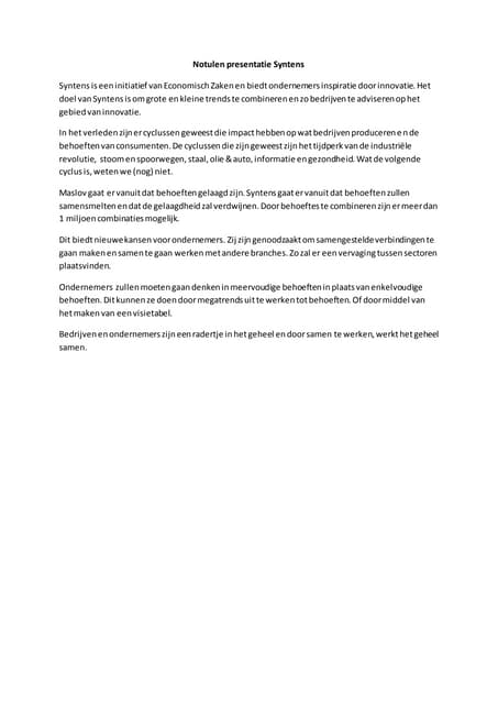 Notulen presentatie Roda JC door randy linssen | PDF