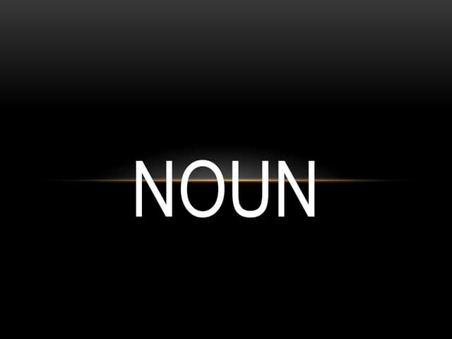 5 types of nouns powerpoint | PPT