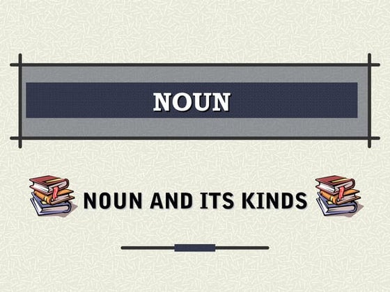 1 nouns -_lecture_notes | PPTX