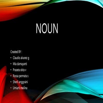 Noun | PPT