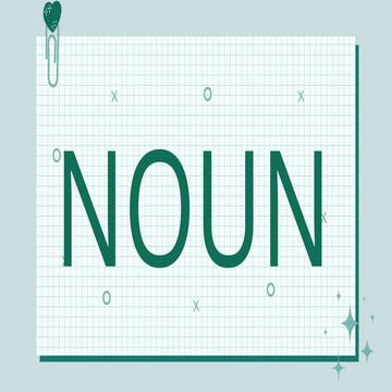 A noun is a naming word. It names a person, an animal, a place or a ...