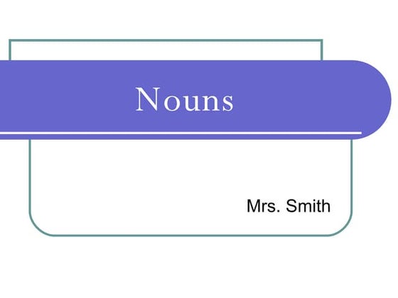 TYPES OF NOUNS | PDF