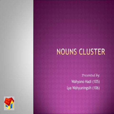 Noun cluster | PPTX