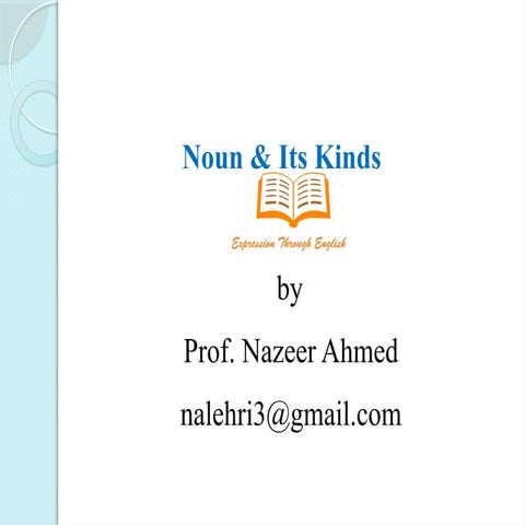 Noun and Kinds of Noun | PPT